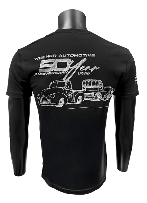 Limited Edition 50th Anniversary T-Shirt – Wegner Automotive Merch