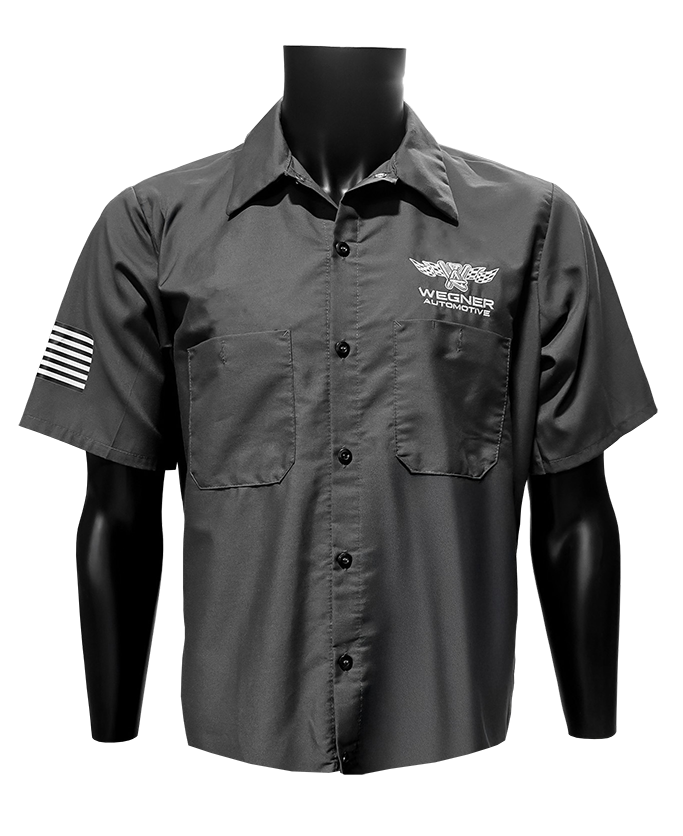 Wegner Button-Up Mechanic Shirt – Wegner Automotive Merch